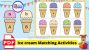 5 Best Ice Cream Matching Activity Free Printables For Kids • EnglEzz