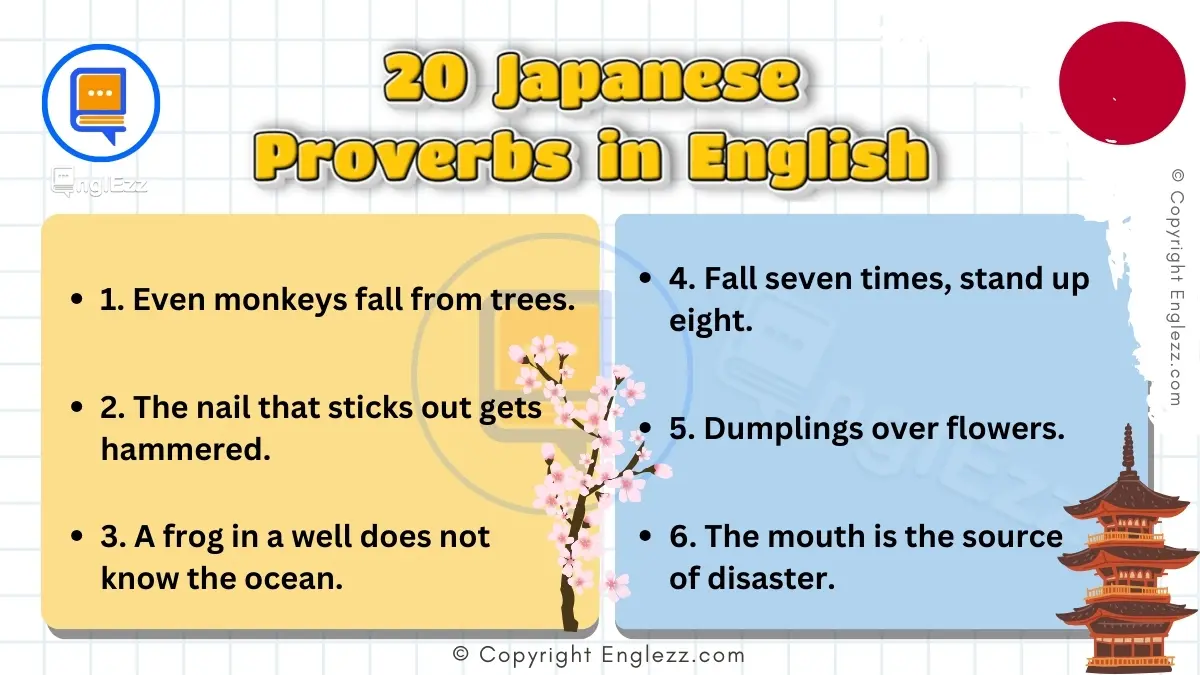 20 Timeless Japanese Proverbs In English: Wisdom With Examples • EnglEzz